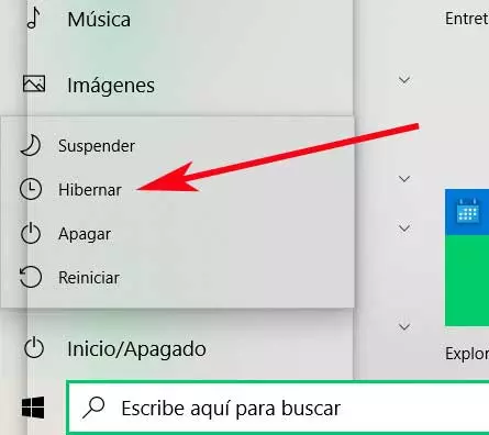 Hali ya hibernate ya Windows