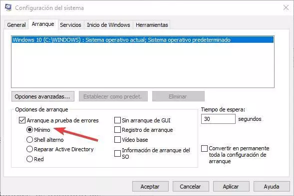 Activer le démarrage sans échec dans Windows