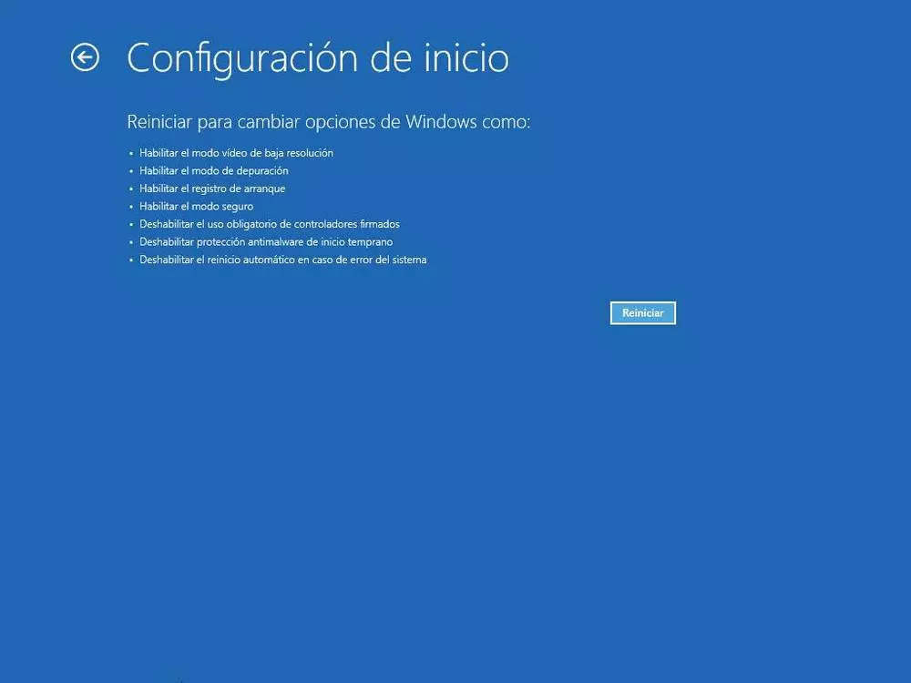 Konfiguratu Windows 10 abiarazte