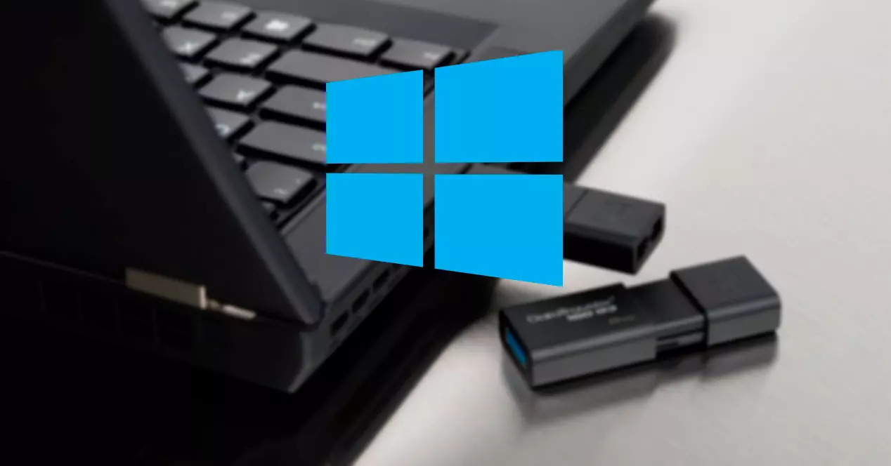 USB flash meghajtók Windows 10 PC-n