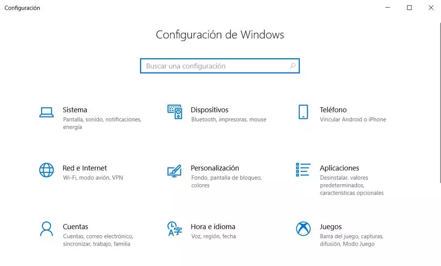 Windows 10 konfigirasyon