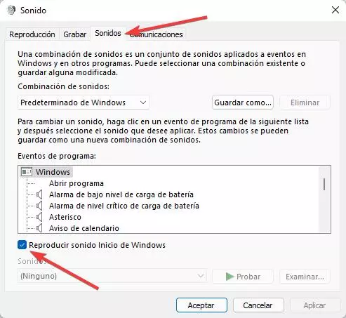 Možnosti zvuku systému Windows 11