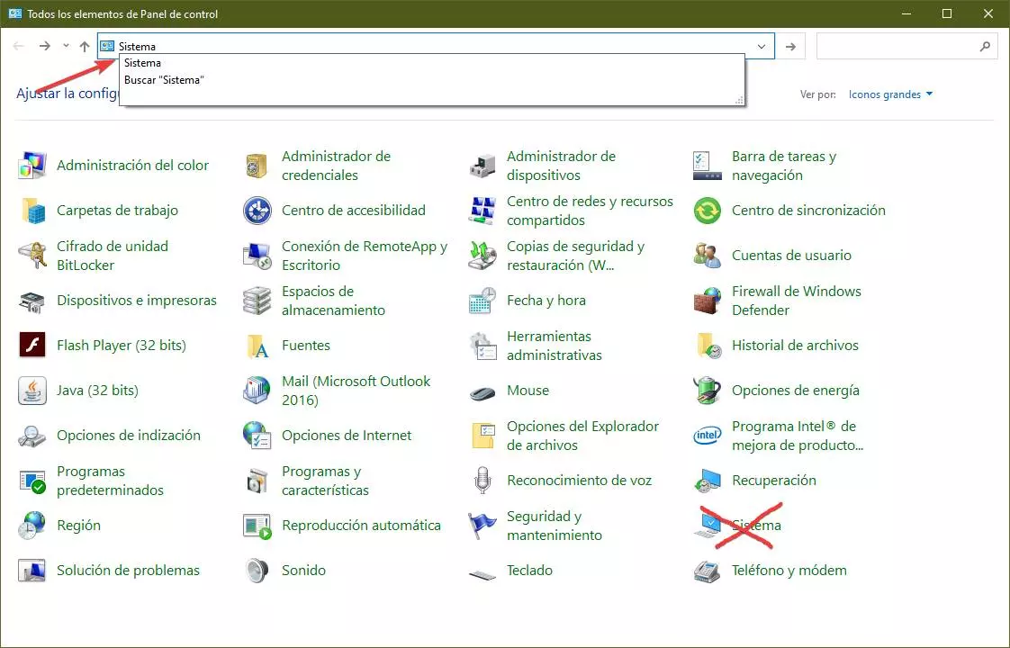 Windows 10 Control Panel - Otvorite Sistem