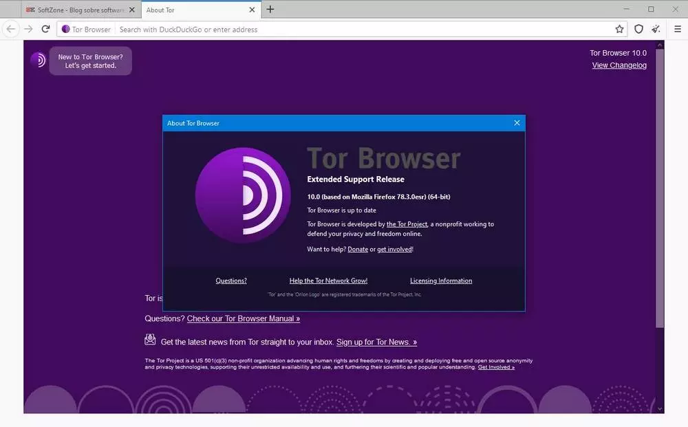 Tor Browser 10