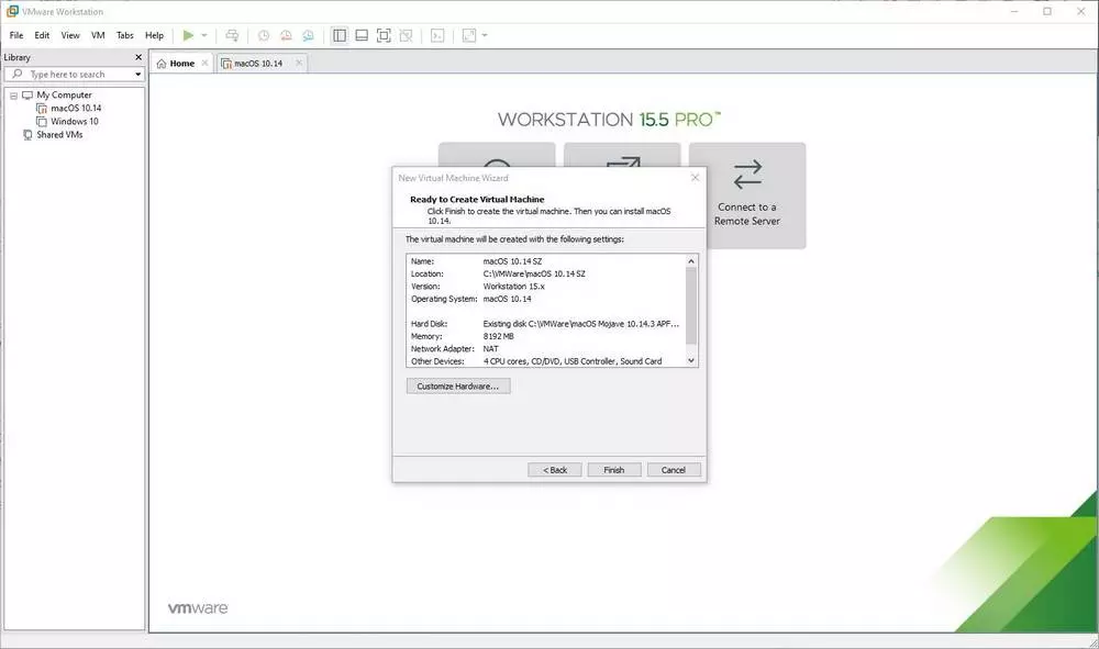 macOS виртуелна машина на Windows 10 со VMware - 15