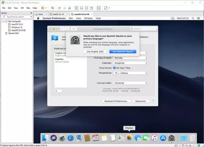 تىل macOS نى ئۆزگەرتىش - 3