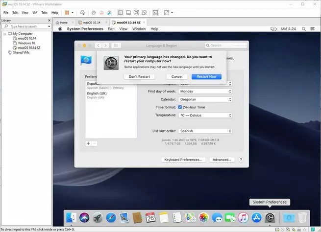 Cambiar idioma macOS - 5