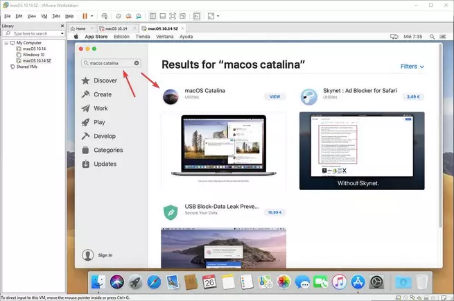 ئەپ دۇكىنىدىن macOS Catalina نى تېپىڭ