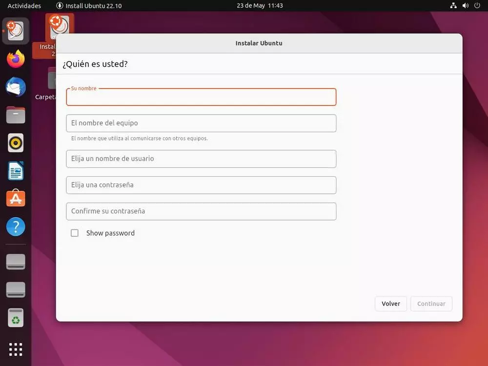 Telepítse az Ubuntu 22.04–9