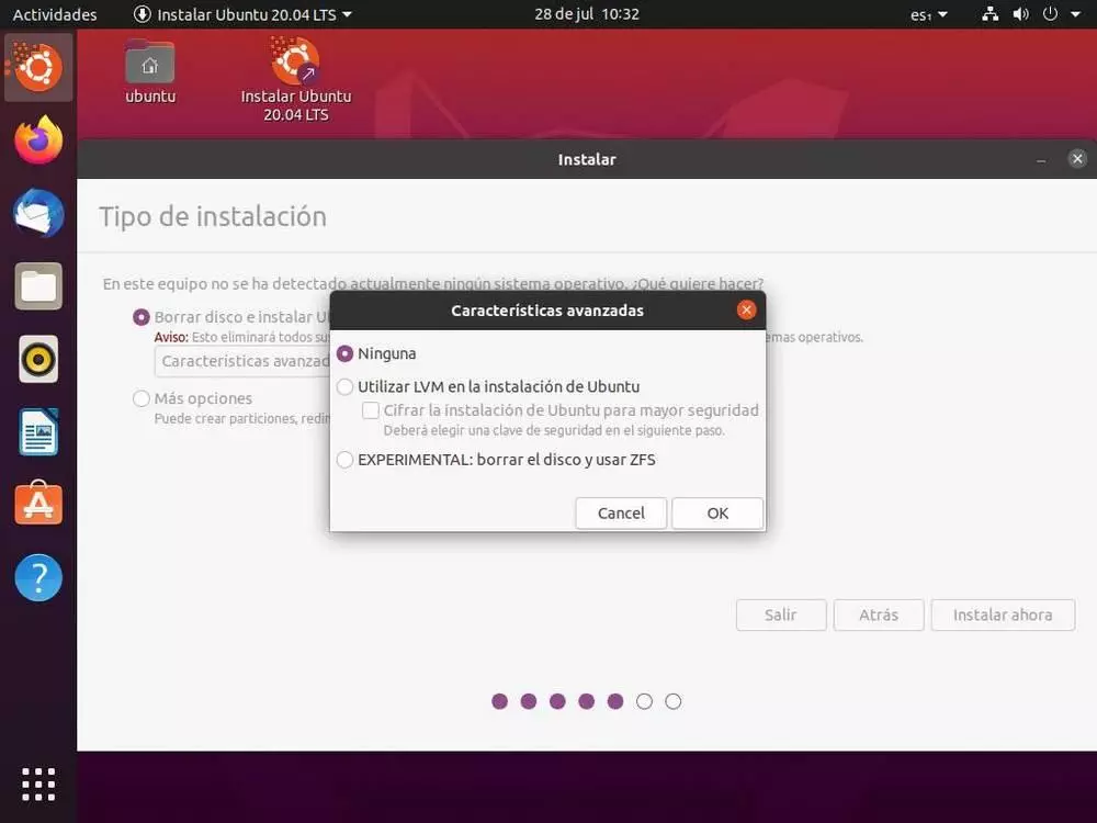 Installa Ubuntu - Crea partizioni 2