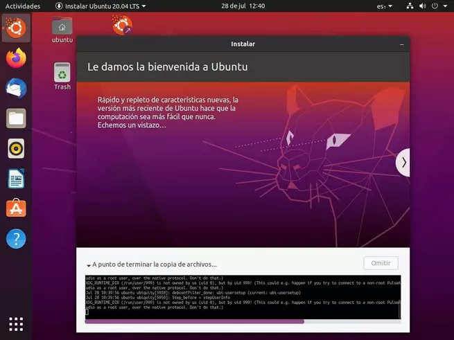 Installera Ubuntu - Installera 2