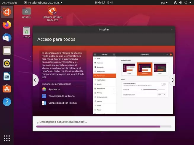 Az Ubuntu telepítése – Telepítés 5