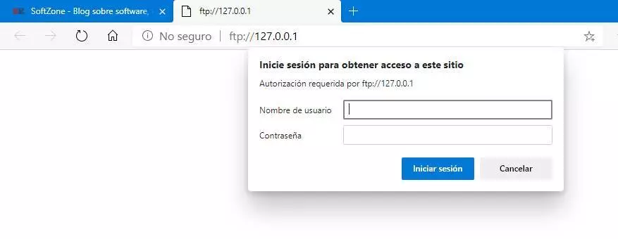 Connectez FTP dans Windows 10 - 1