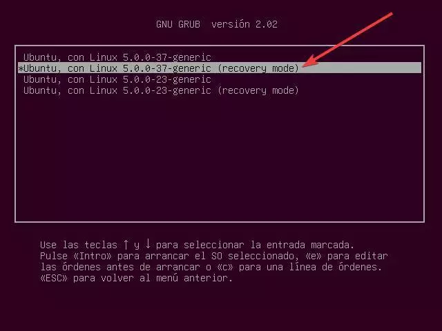 Recover Linux root administrator password - 10
