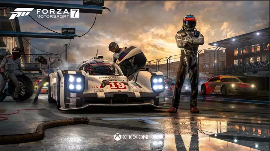 Forza Motorsport 7 ផ្ទៃខាងក្រោយវីនដូ