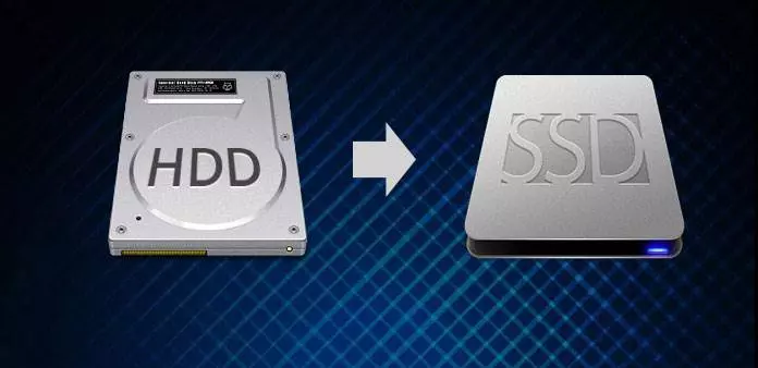 HDD မှ SSD