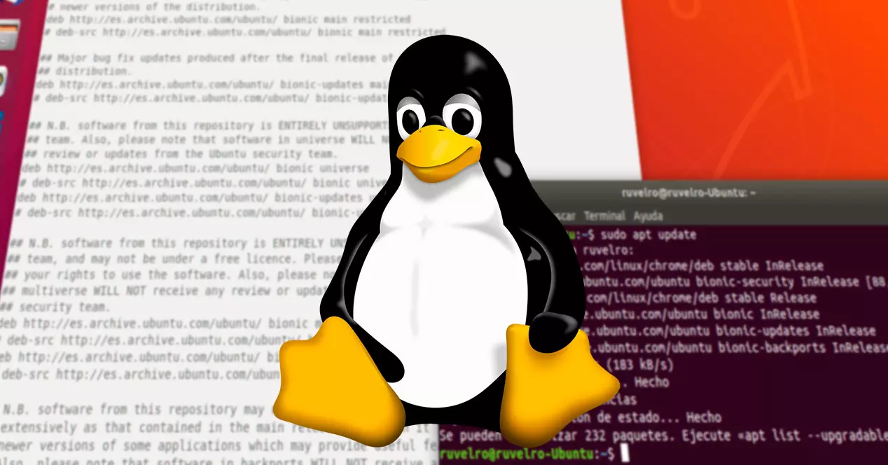 Hoe kinne jo de list mei programma's, as repositories, yn Linux bywurkje