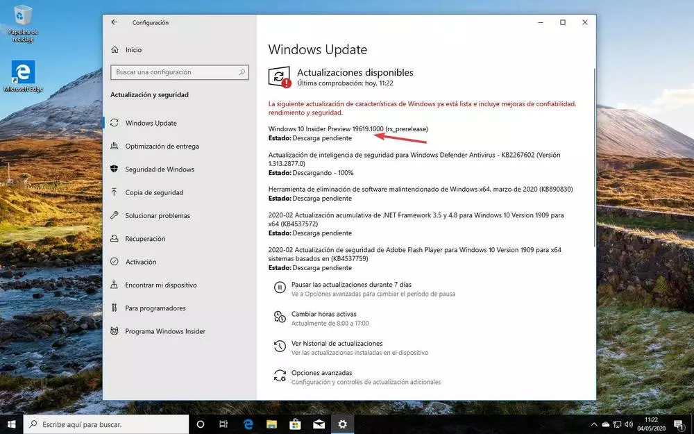 Programa Windows Insider - 7