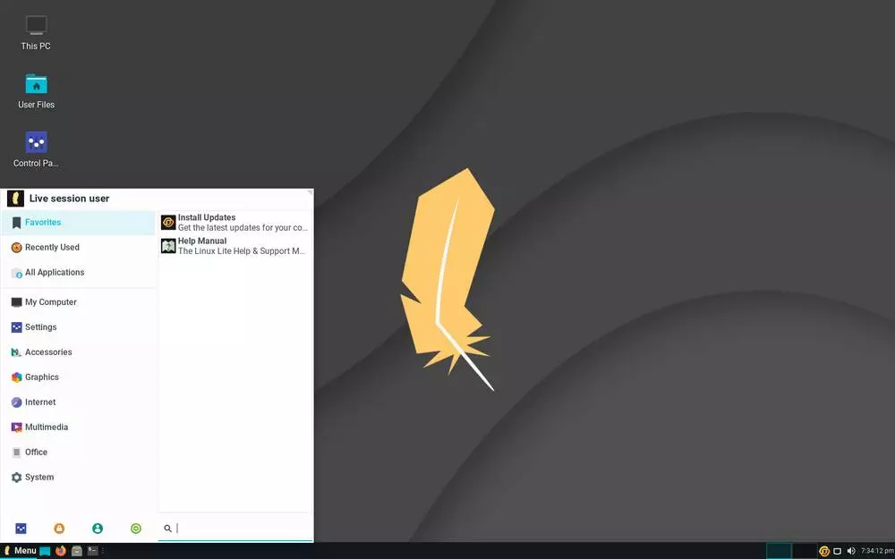 Linux Lite 5.0 エメラルド