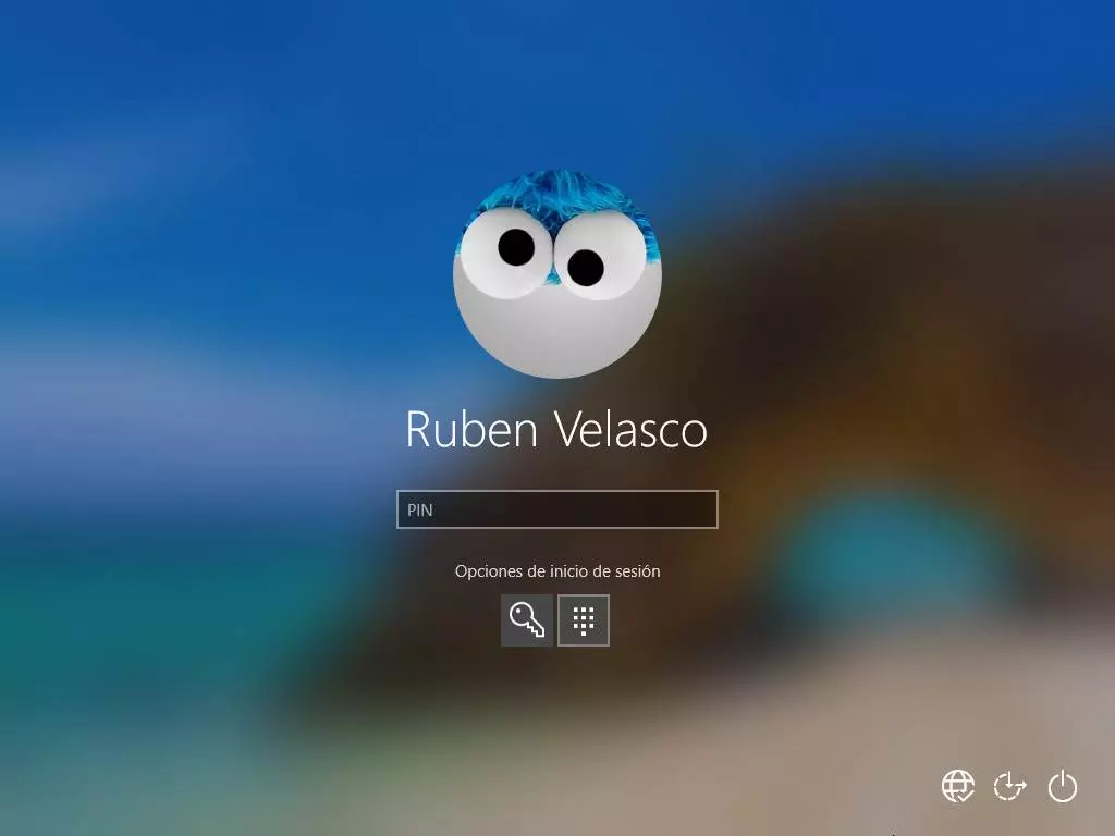 Modo de segurança PIN Windows 10 20H1