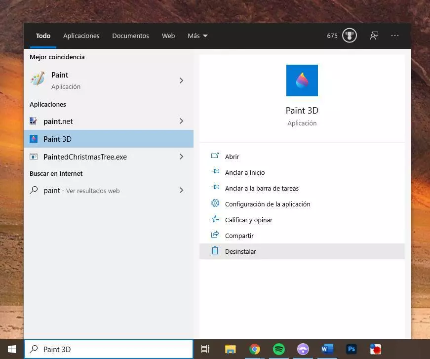 I-uninstall ang Paint 3D-3