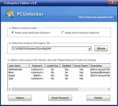 PC Unlocker