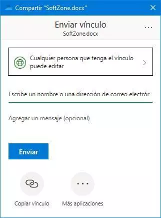 Del dokument med OneDrive i Windows 10 - 1