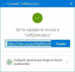 Aqsam id-dokument ma' OneDrive fil-Windows 10 - 3
