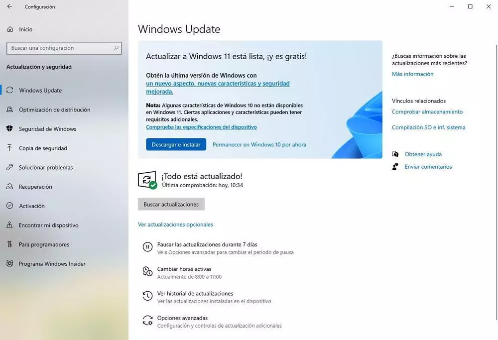 Bemærk opgradering til Windows 11