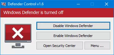 Kev Tiv Thaiv Tus Tiv Thaiv - Windows Defender tawm