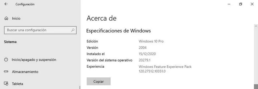 Windows 10 bati 20279