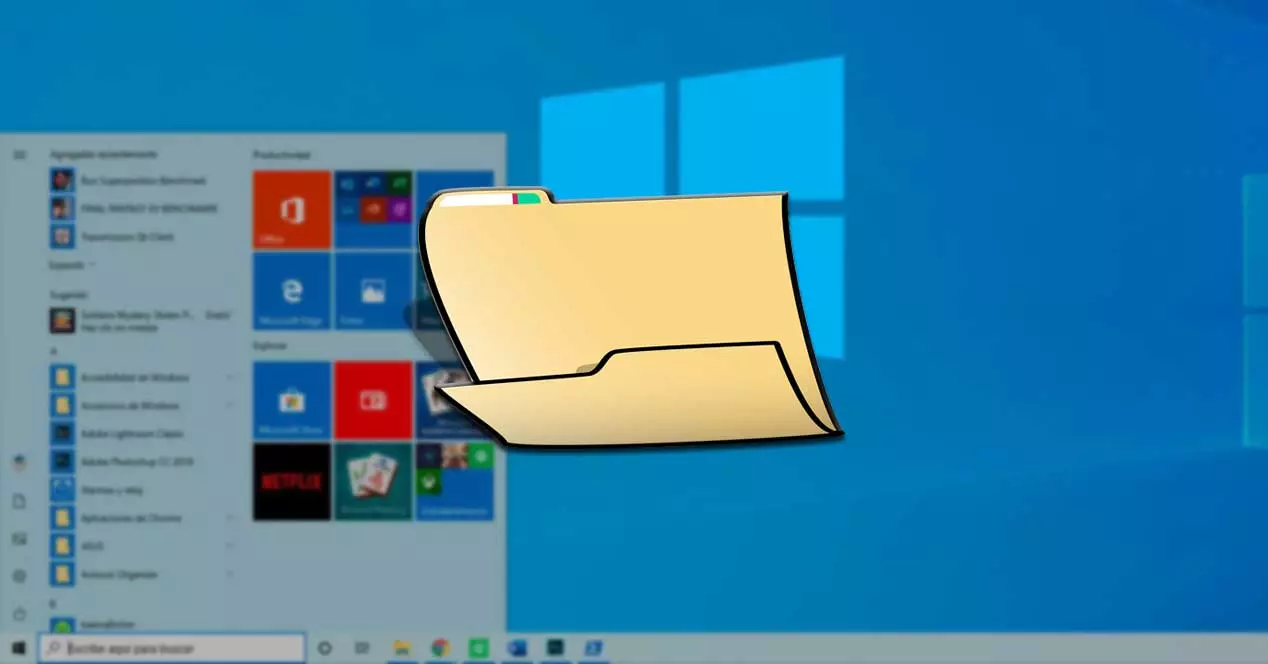 Windows Бастау мәзіріне File Explorer қосу әдісі