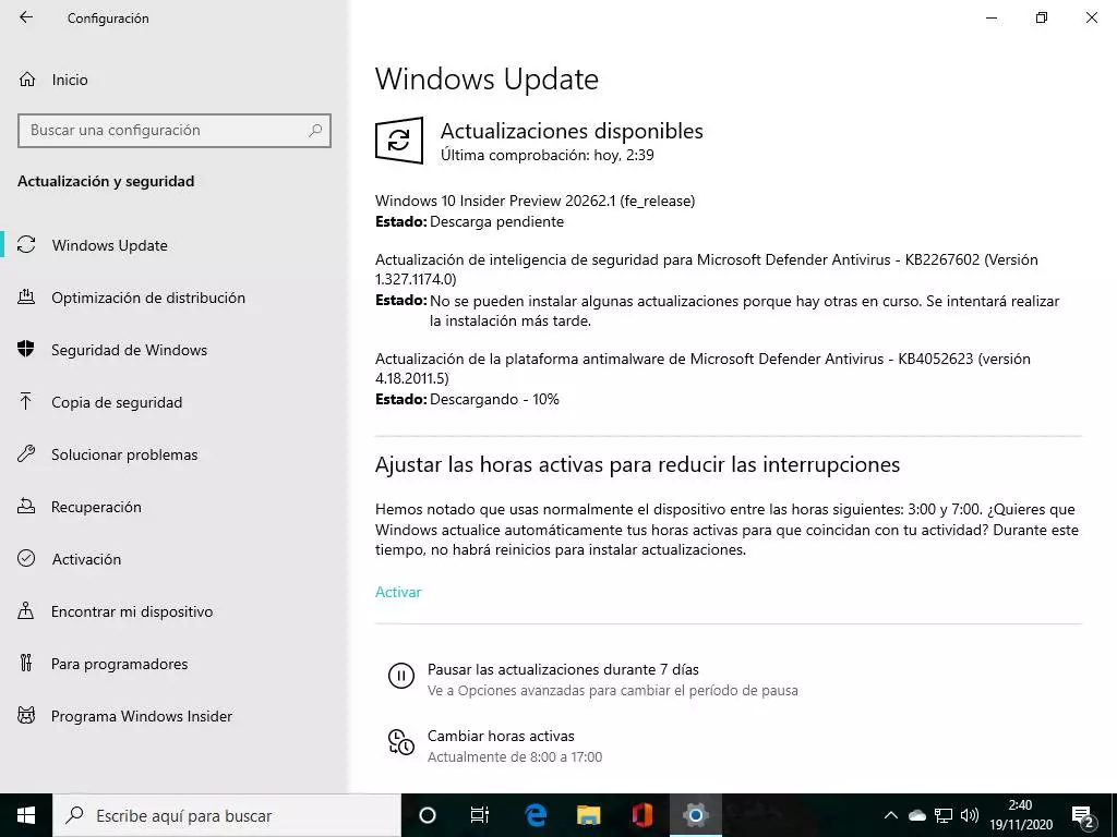 Windows 10 បង្កើត 20262