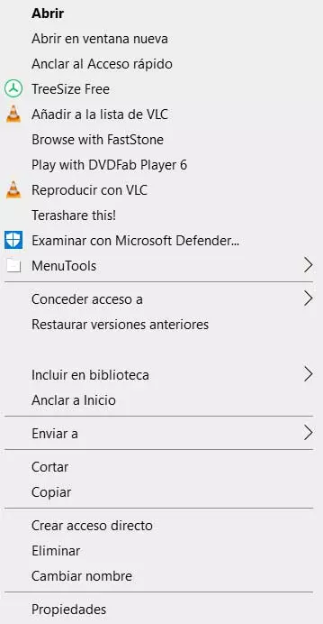 Browser Context Menu