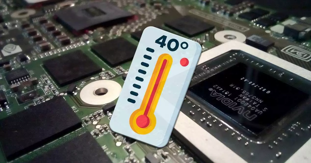 Giunsa pagtan-aw ang temperatura sa CPU ug GPU sa Windows