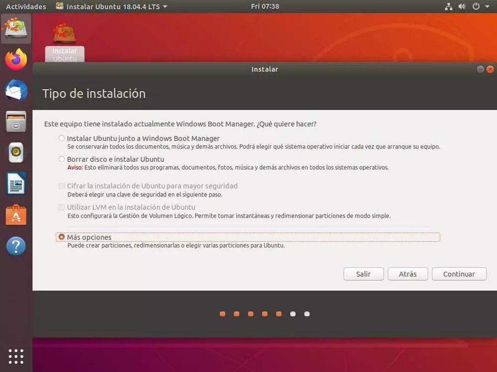 Ubuntu - Vælg, hvordan du installerer