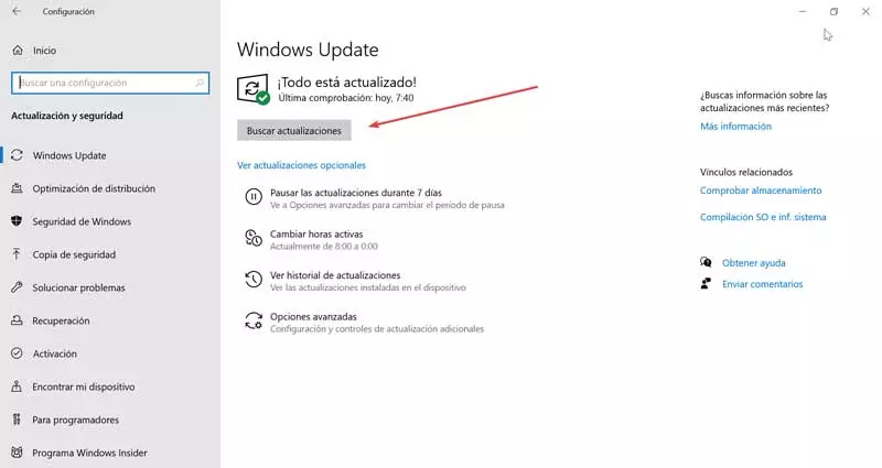 Skontrolujte aktualizácie systému Windows