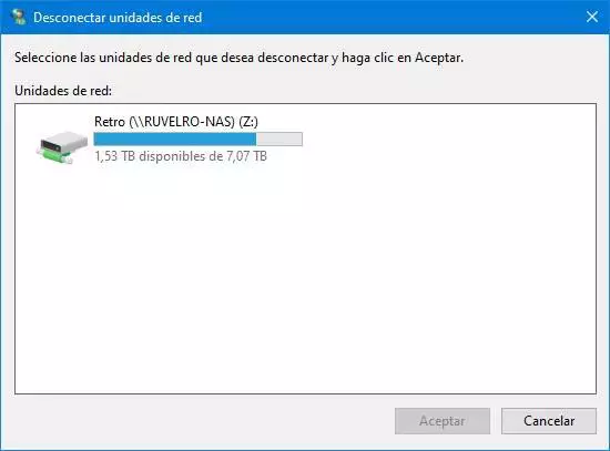 Huza imiyoboro ya neti Windows 10 - Urutonde rwibikoresho byahujwe