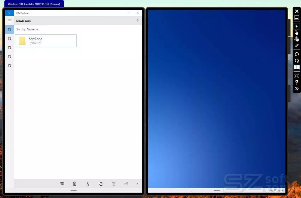 Microsoft emulator na Windows 10X - 9