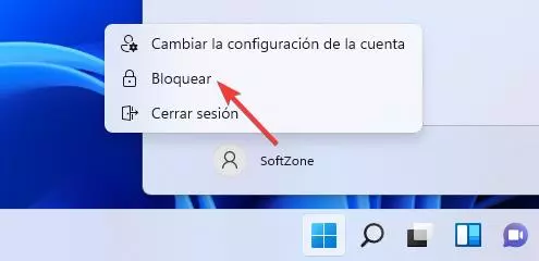 Bloķēt sesiju operētājsistēmā Windows 11