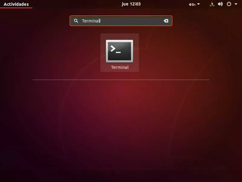 Otvorite Ubuntu terminal