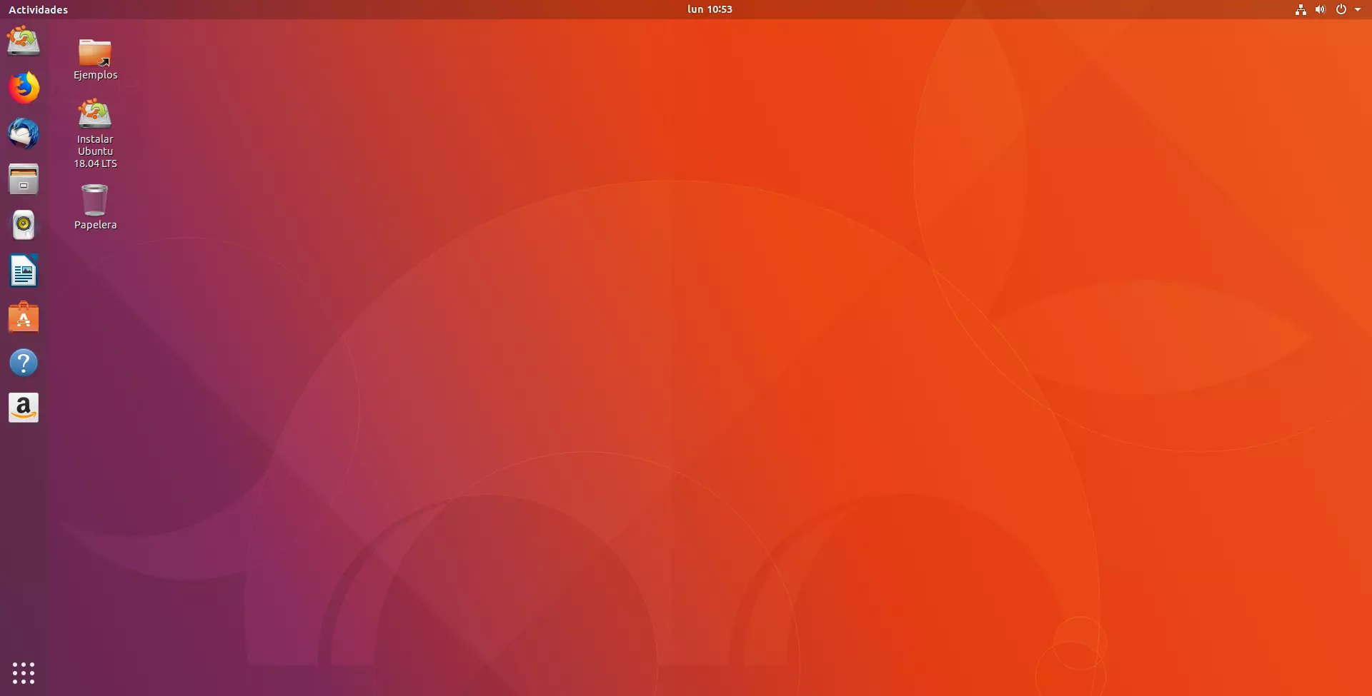 Desktop ya Ubuntu 18.04