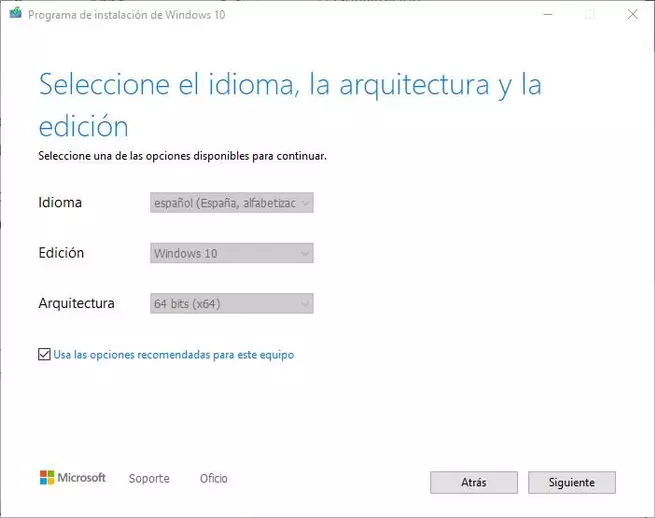 អ្នកជំនួយក្នុងការអាប់ដេត ឬទាញយក Windows 10 ISO - 2