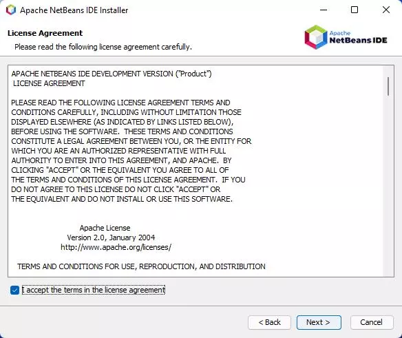 Inštalácia NetBeans na Windows - 2