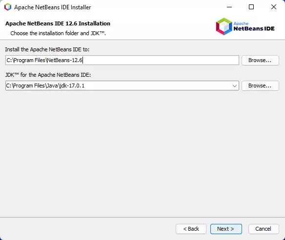 Installer NetBeans sous Windows - 3