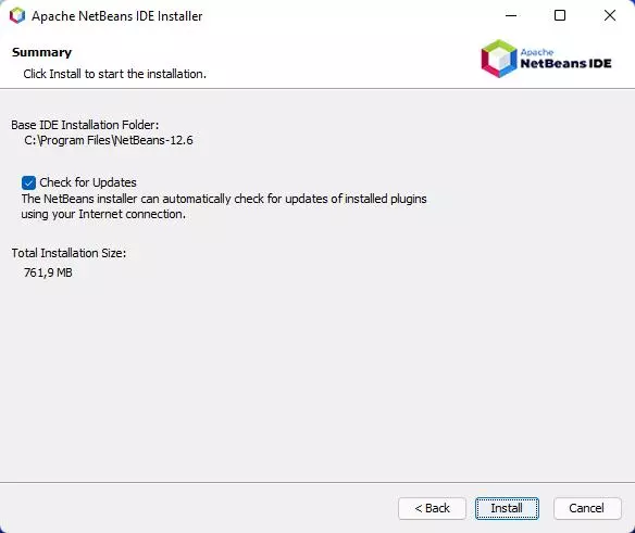 Installer NetBeans sous Windows - 4