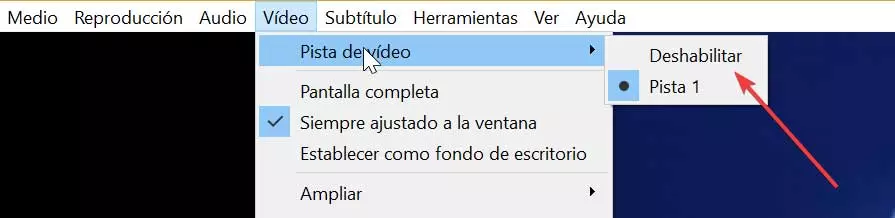 VLC Video Track