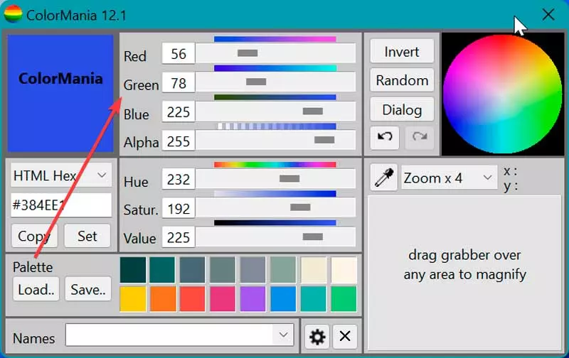 ColorMania RGB panela