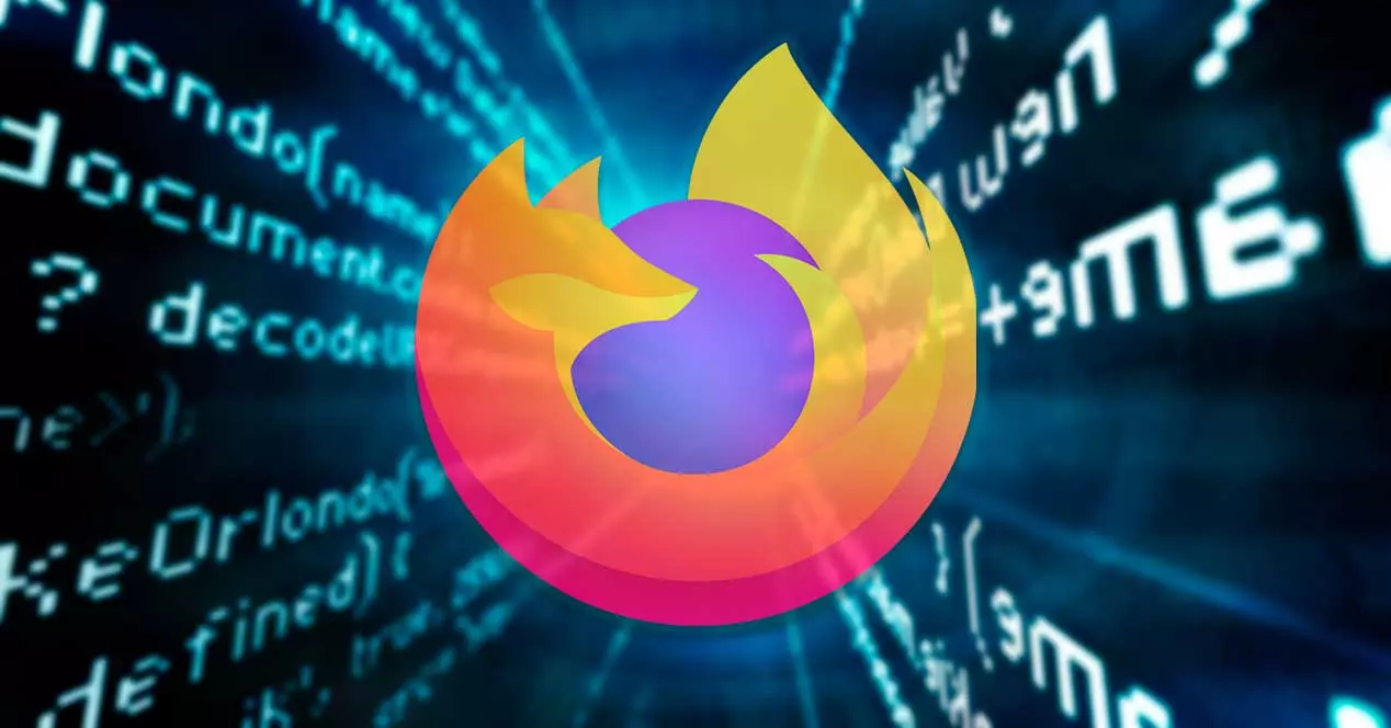 Mozilla Firefox txuas ntxiv rau lub vev xaib tsim thiab txhim kho