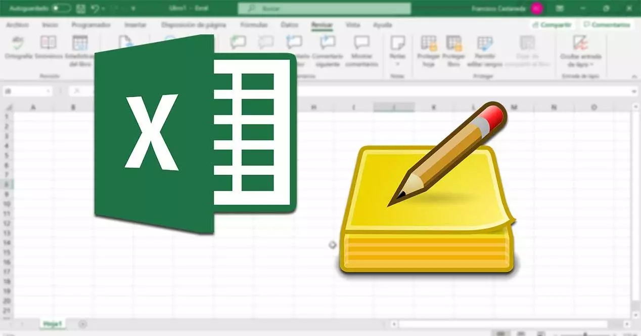 Cara nambah, ngowahi utawa mbusak cathetan lan komentar ing sel Excel